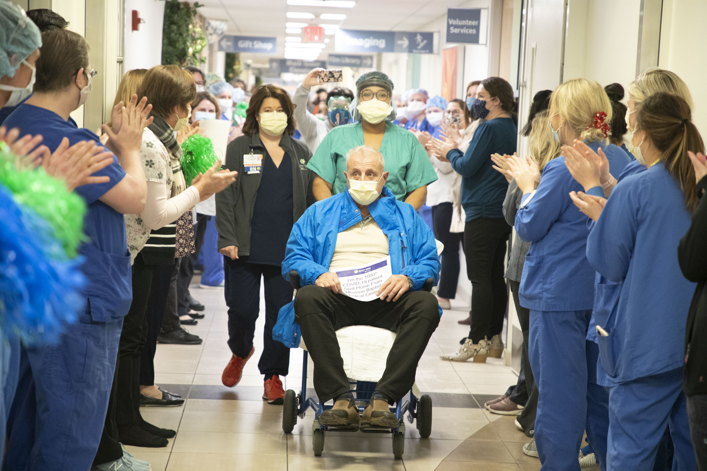 1000th COVID-19 Patient Returns Home