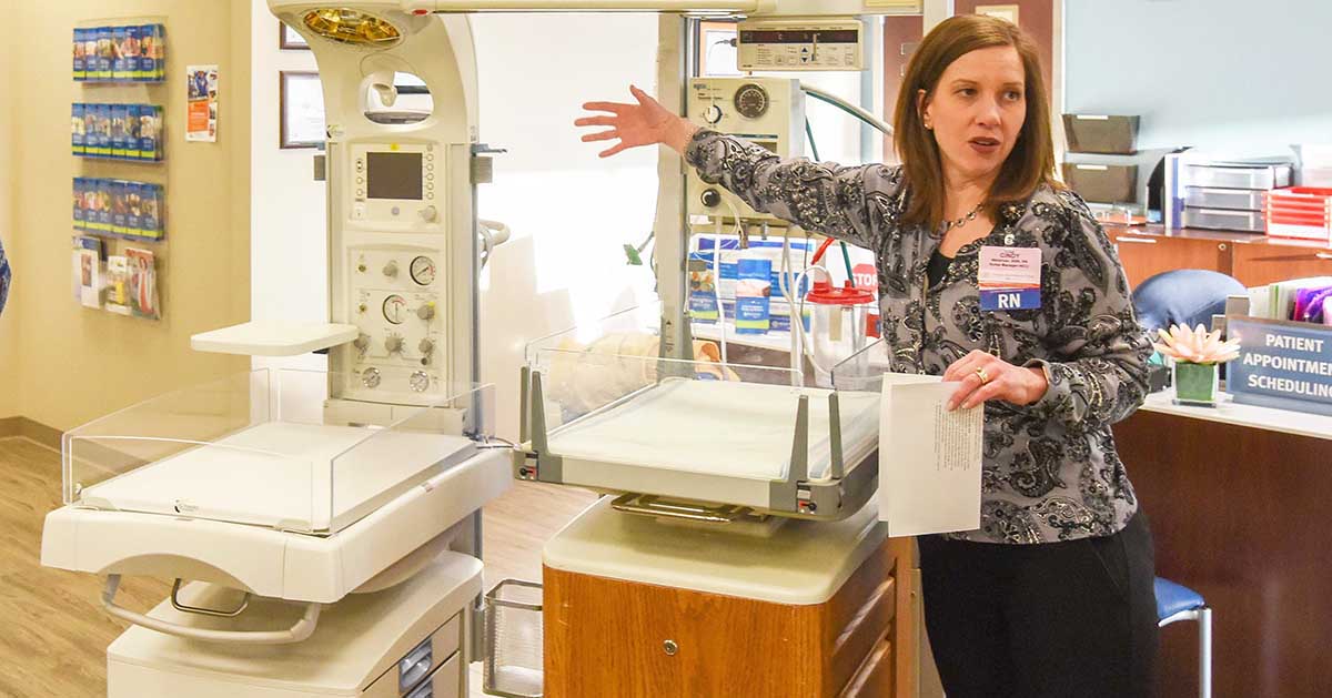 New Panda Warmers in the NICU at Missouri Baptist Medical Center