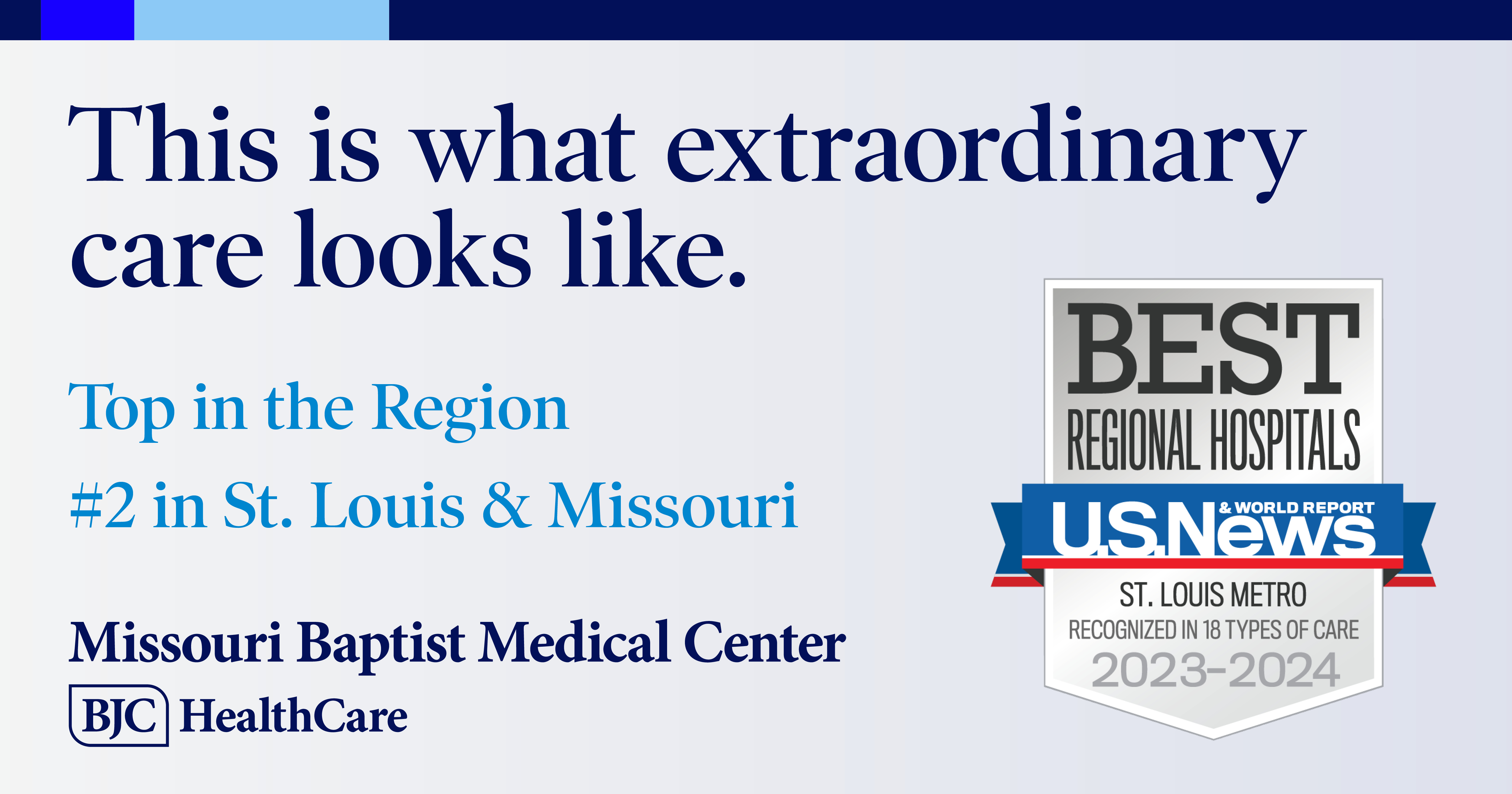 Missouri Baptist Medical Center Ranks Among Top Local and Regional ...