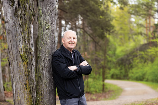 With His New Shunt, Glen Returns to Enjoying Retirement